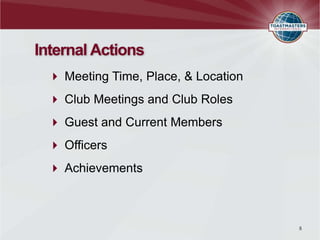 The first class club coach | PPTX