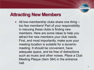 The first class club coach | PPTX