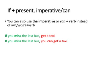 The first conditional | PPTX