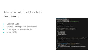 The First Enterprise Blockchain Platform | PPT