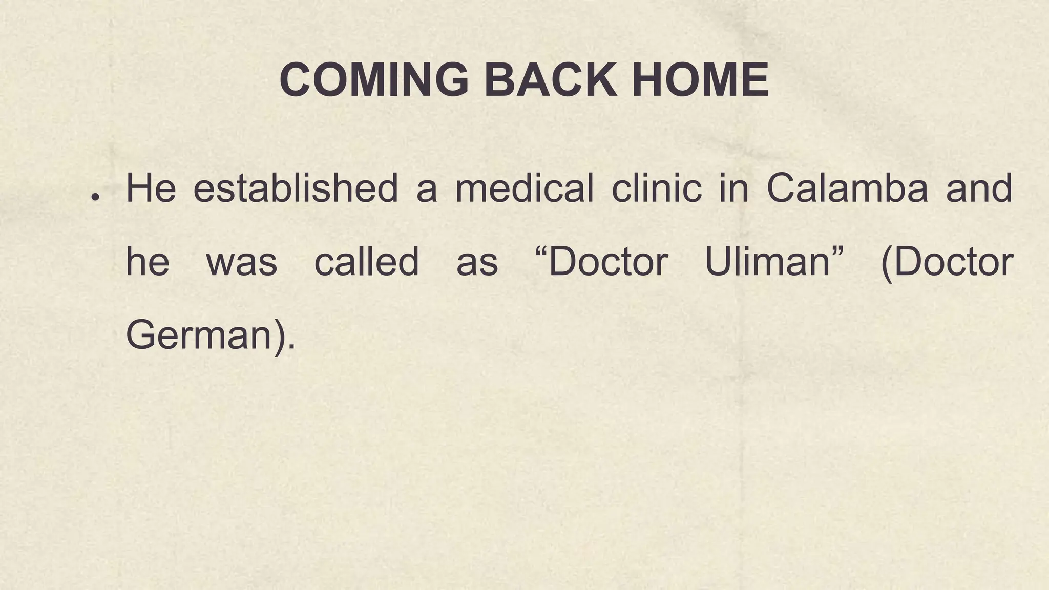 The First Homecoming of Jose Rizal .pptx