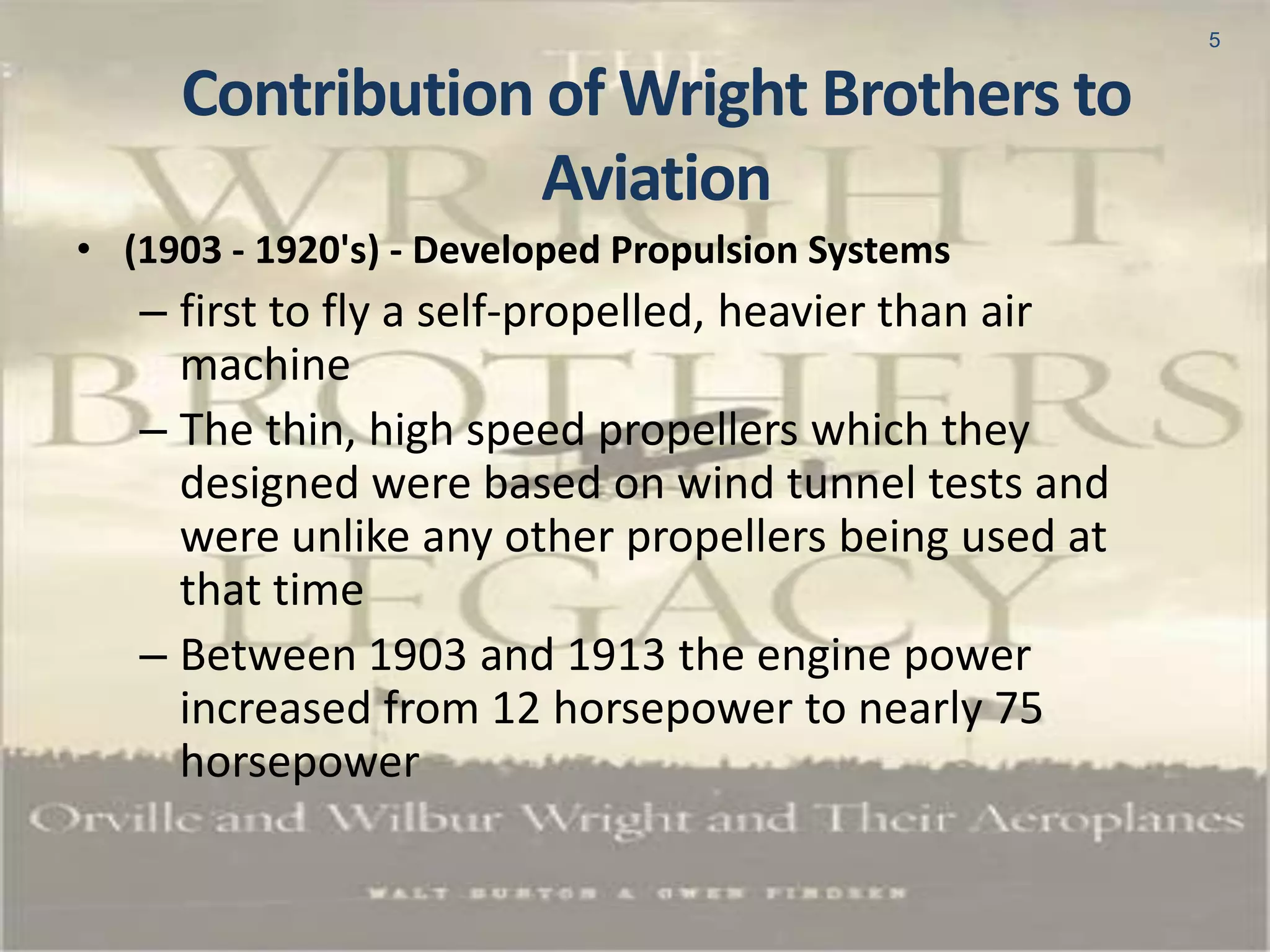 The first man to 'fly' ..wright brothers | PPT