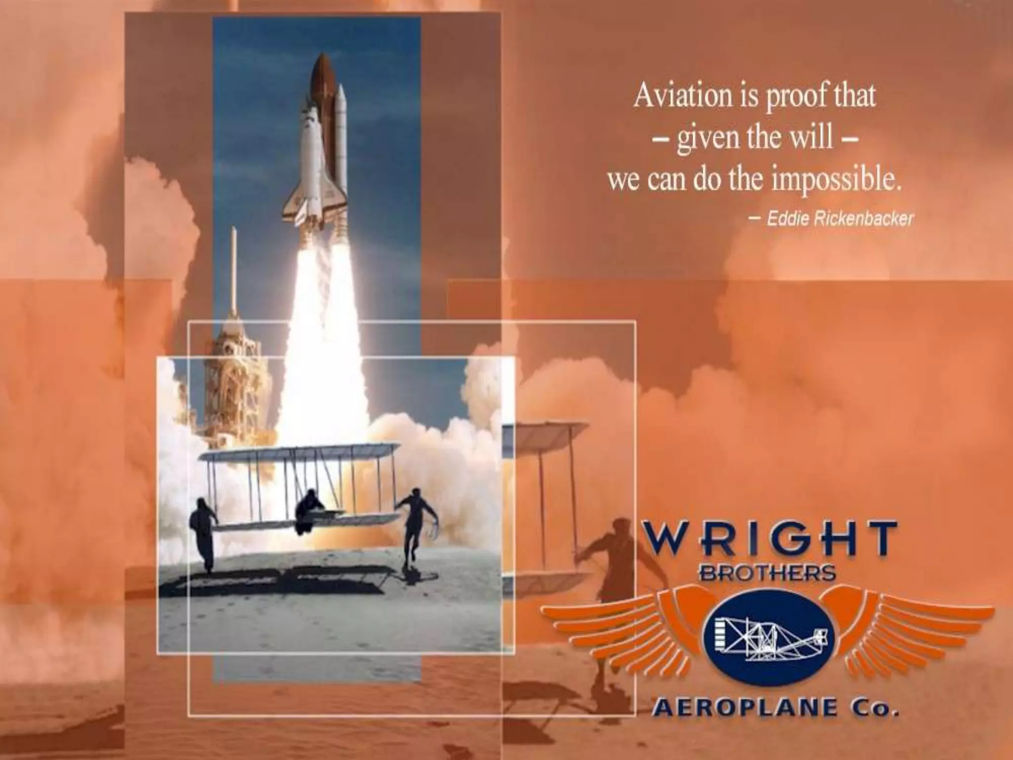 The first man to 'fly' ..wright brothers | PPTX