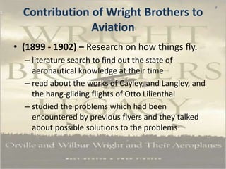 The first man to 'fly' ..wright brothers | PPT