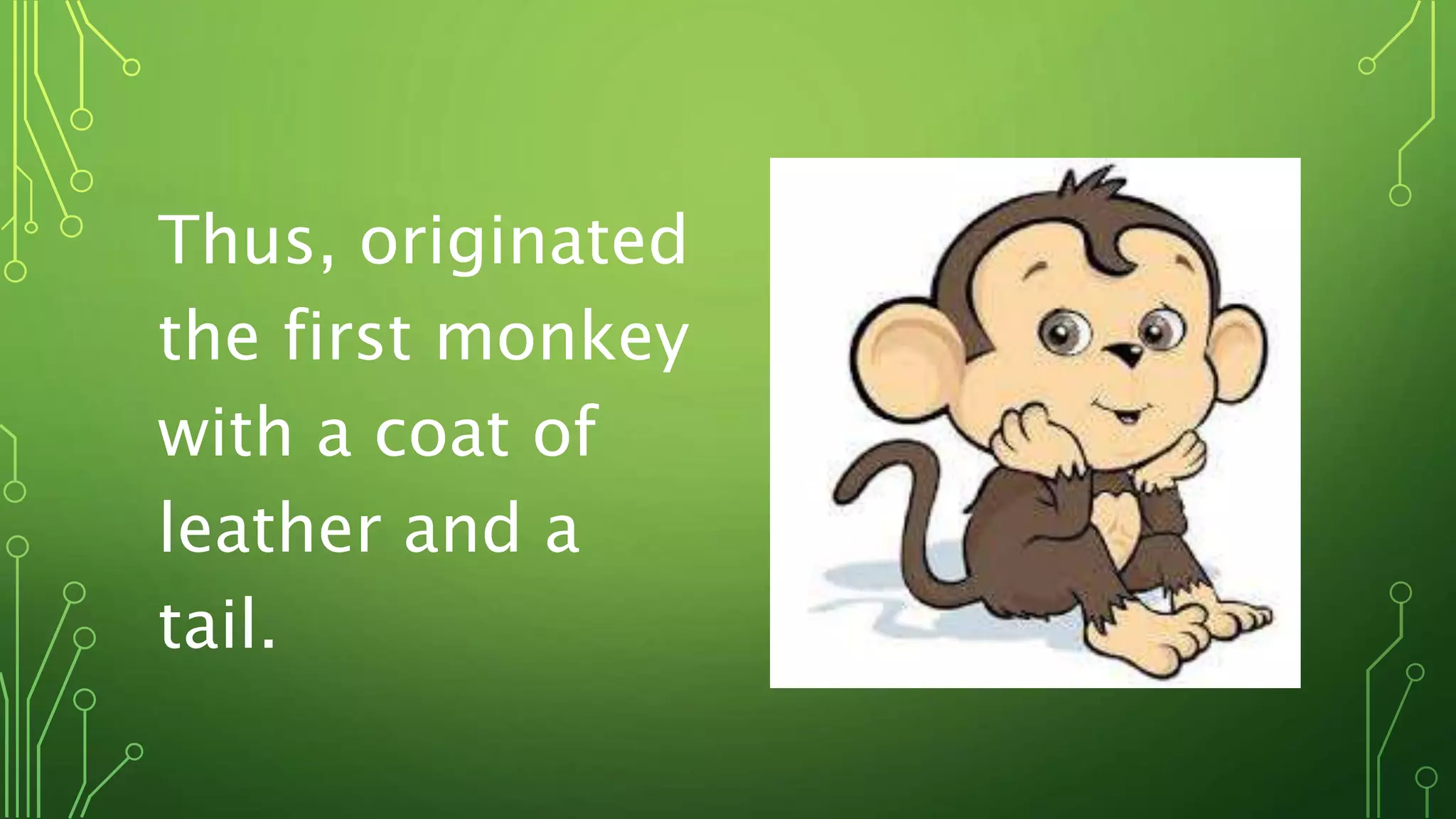 The first monkey | PPTX