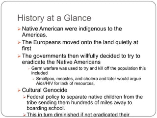 The first nations peoples | PPT