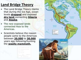 the first people of america.ppt