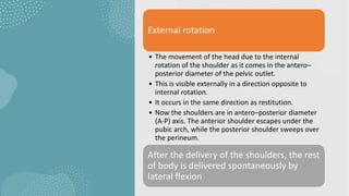 The first stage of labour, poor progression of labour, and augmentation ...