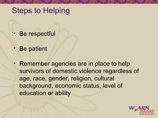 The First Steps to Reaching Out | PPT