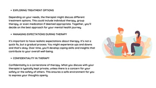 The First Step: What to expect when you go to Therapy | Solh Wellness | PDF