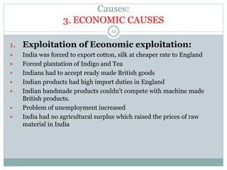 The First War of Independence, 1857 | PPTX