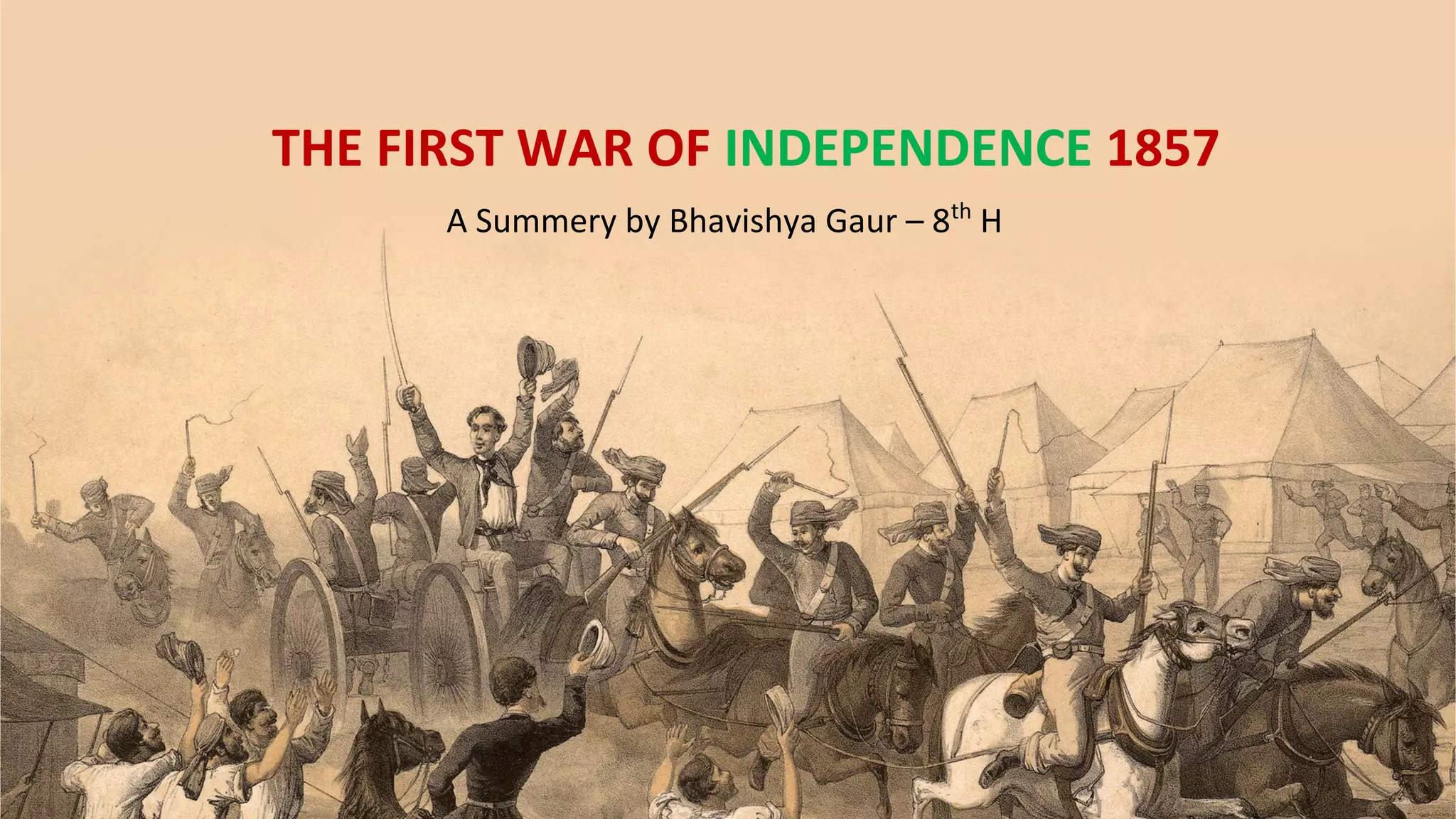 The first war of independence 1857 | PDF