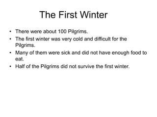 The first winter | PPT