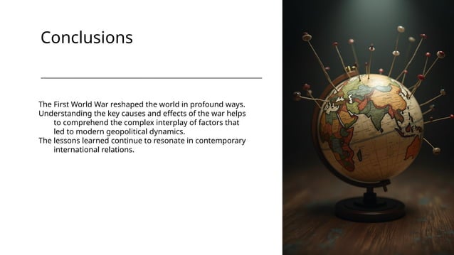 The First World War presentation in a very simple way | PPTX