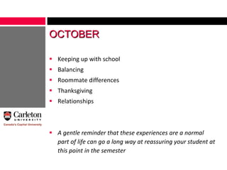 The First Year Experience | PPT