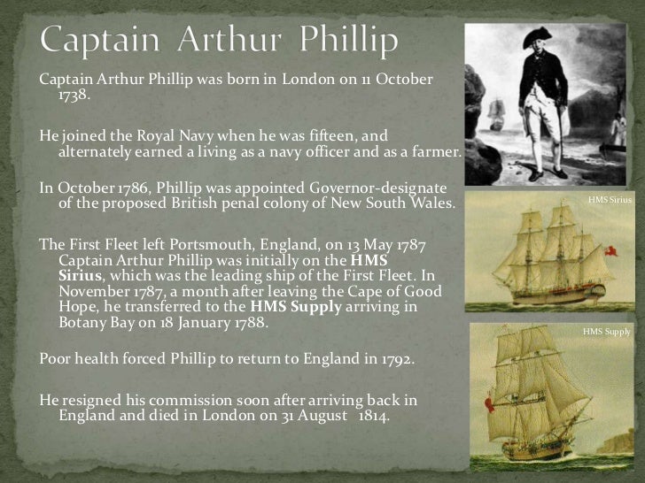 The fist fleet amelia