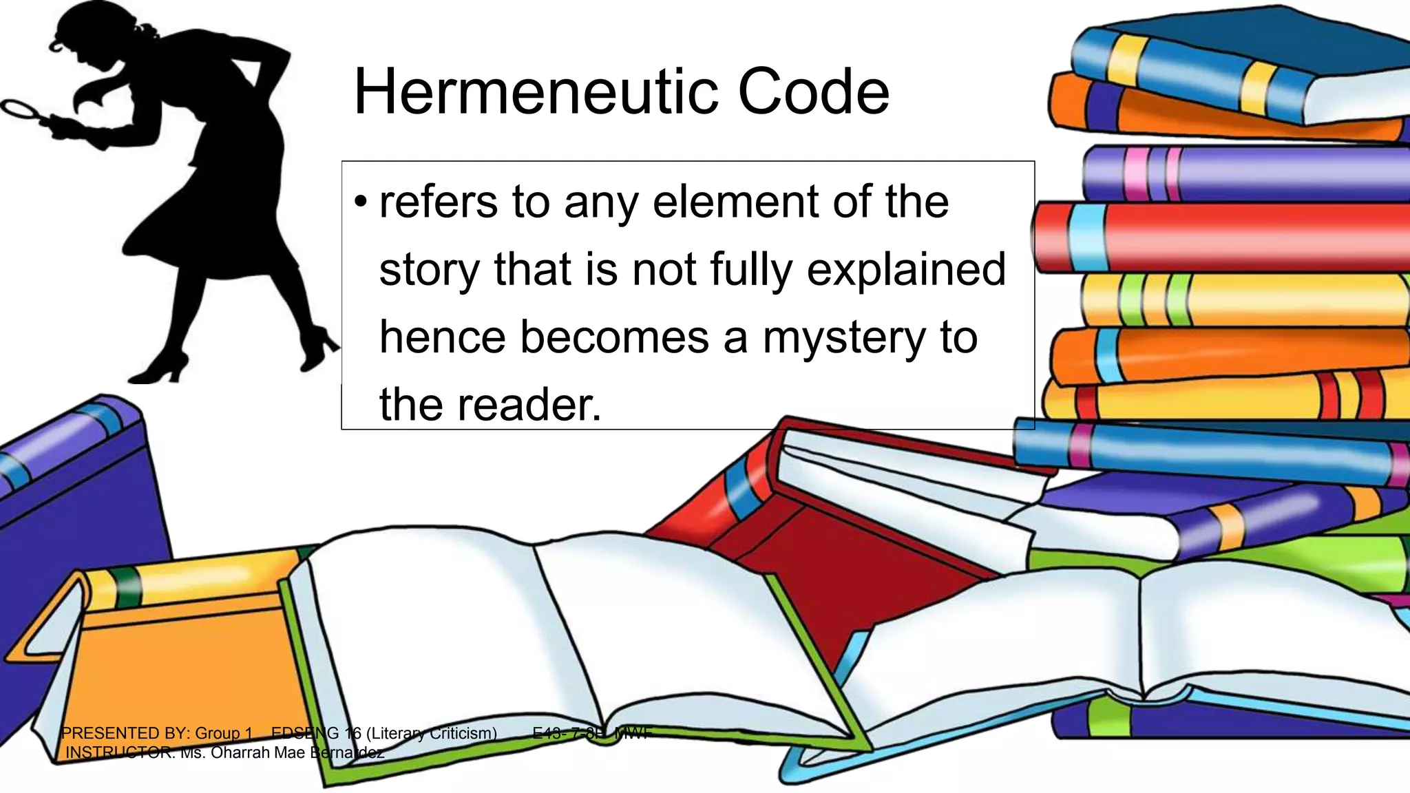 The five codes-group | PPTX | Hobbies & Interests