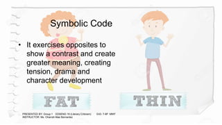 The five codes-group | PPTX | Hobbies & Interests