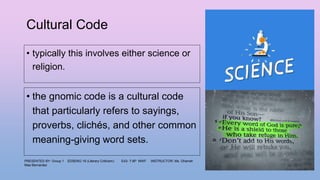 The five codes-group | PPTX | Hobbies & Interests