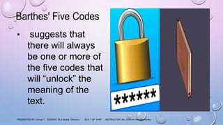 The five codes-group | PPT