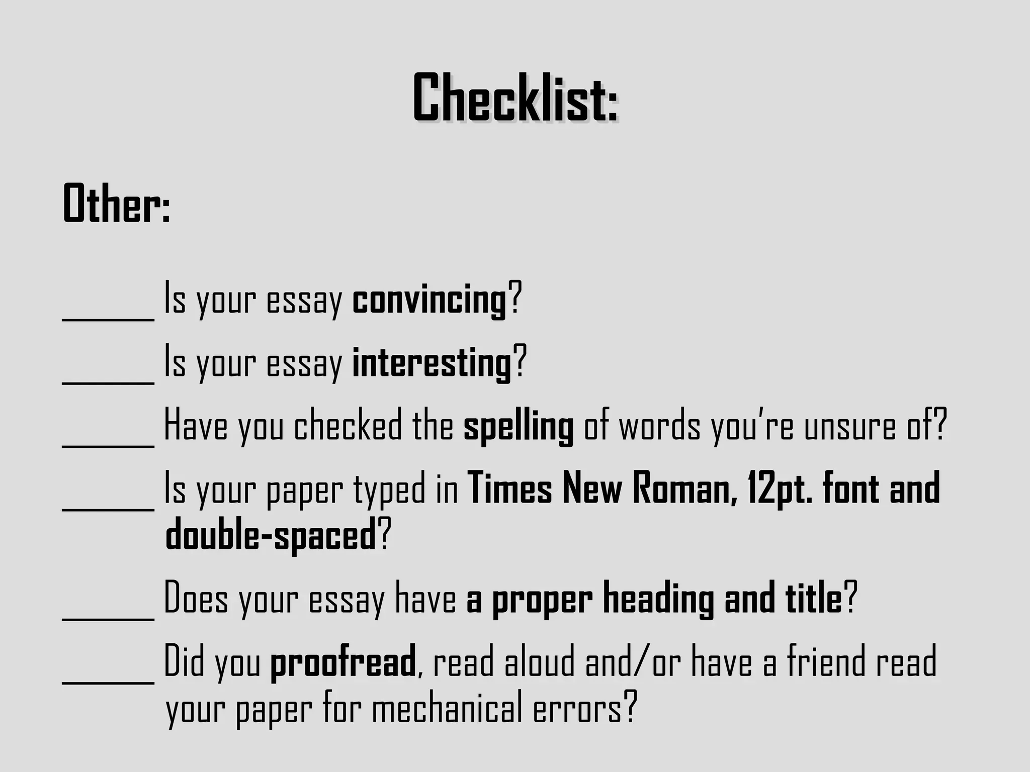 The five paragraph essay | PPT