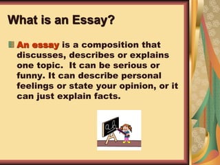The Five-Paragraph Essay.ppt