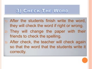 The five step word study strategy | PPT