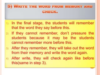 The five step word study strategy | PPT