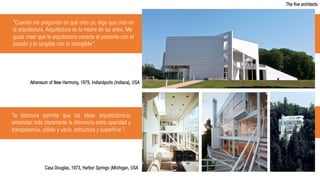 The five architects | PDF