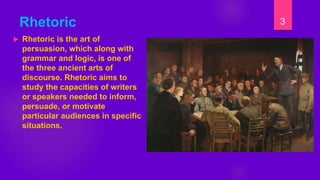 The Five Canons of Rhetoric | PPTX