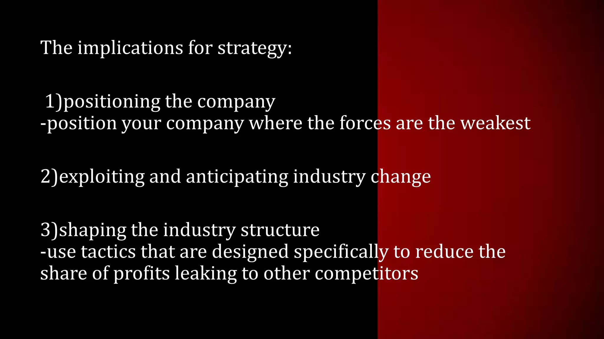 The five competitive forces that shape strategy | PPTX