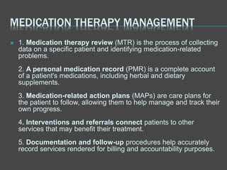 The Five Core Principles of Medication Therapy Management | PPTX