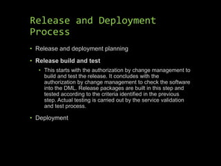 The five core processes: Service transition | PPT