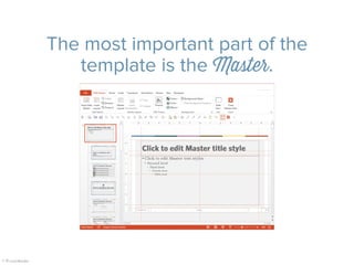 The five parts of a great PowerPoint template | PDF