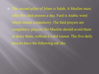 The five daily prayers | PPSX