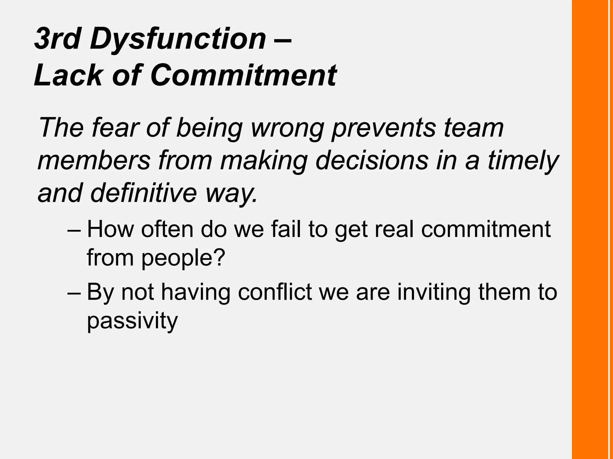 The Five Dysfunctions of a Team | PDF