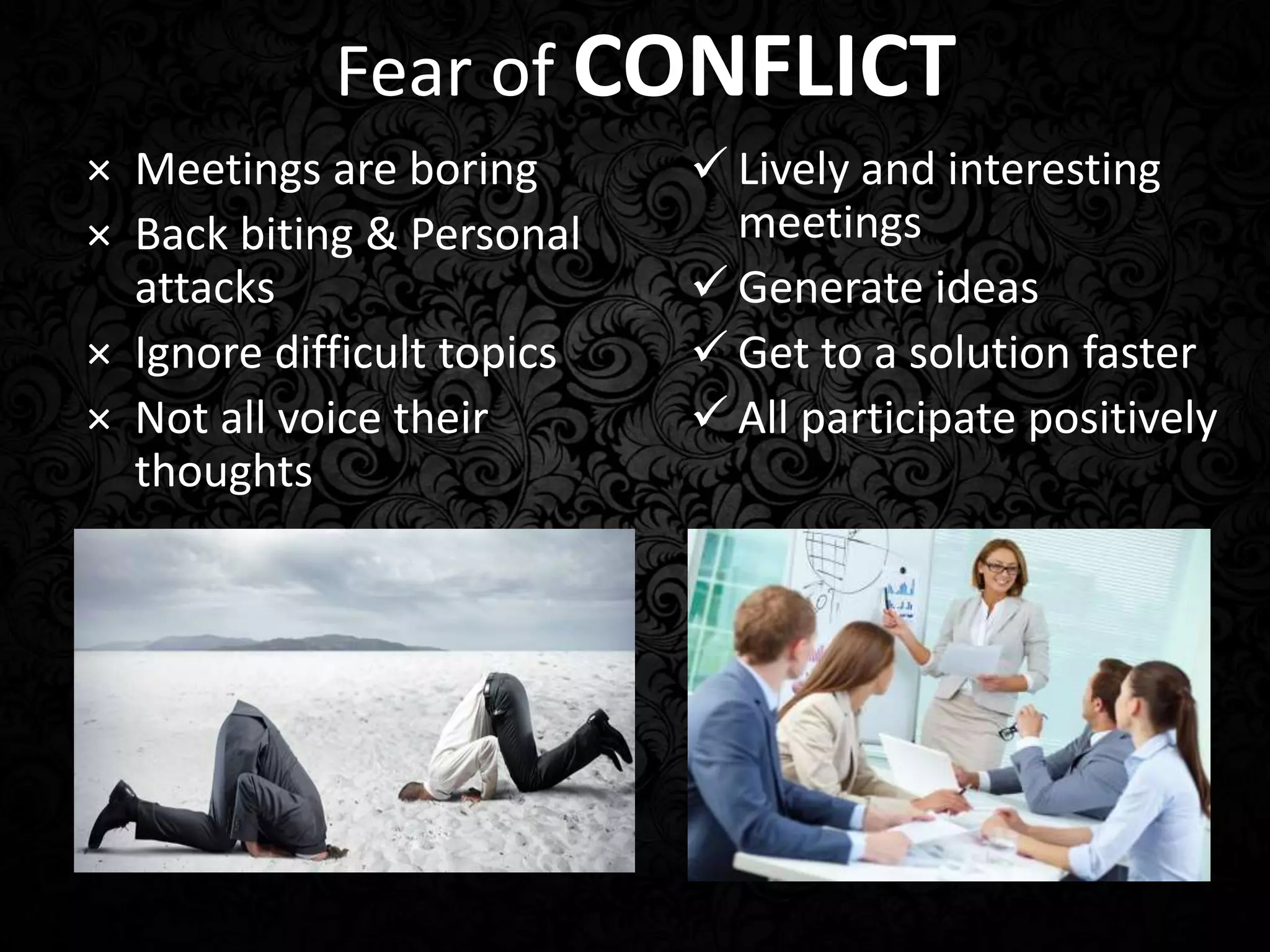 The five dysfunctions of a team | PPTX