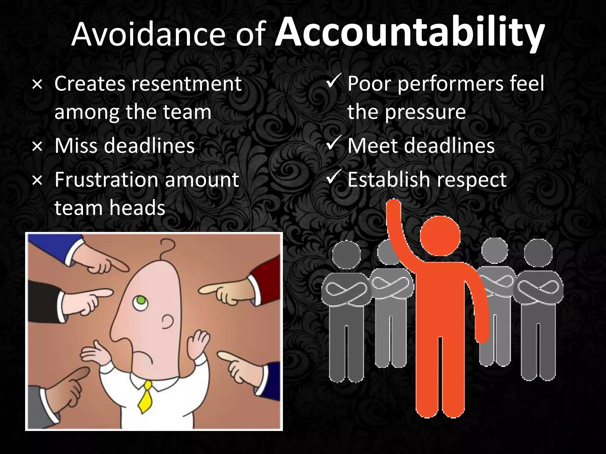 The five dysfunctions of a team | PPTX