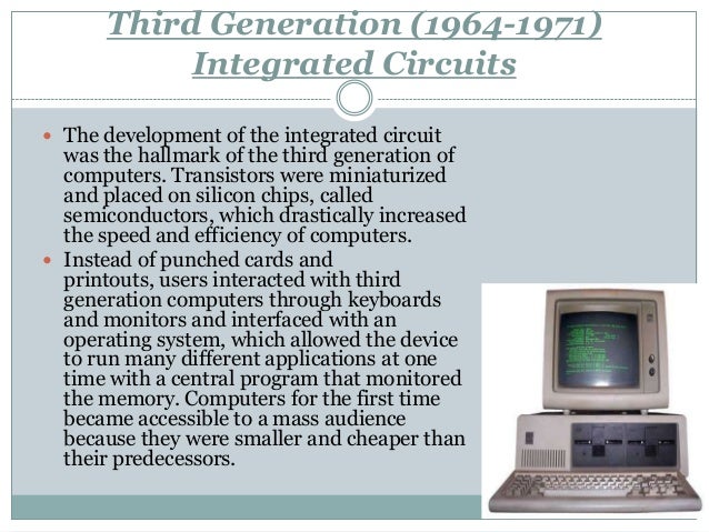 The five generations of computers