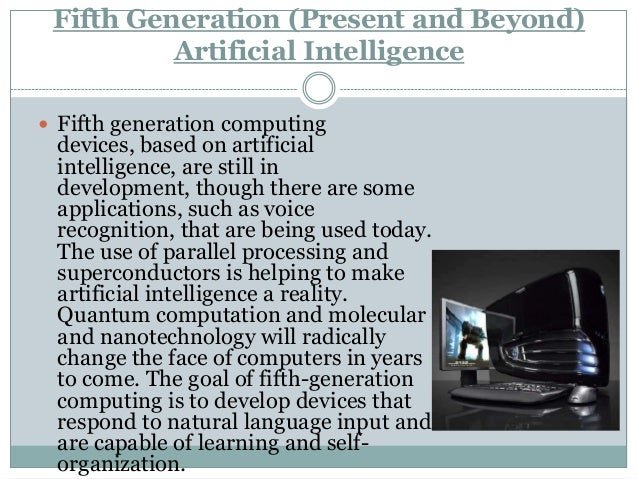 The five generations of computers