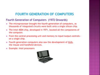 The five generations of computers | PPT