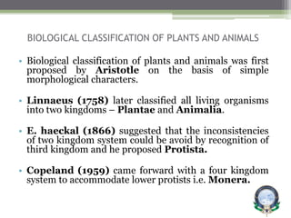 The five kingdom system | PPTX