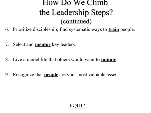 The five levels of leadership | PPT | Executive Leadership & Management ...