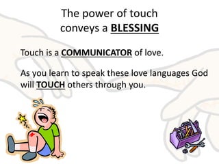 The Five Love Languages God Speaks Your Language part 5 (Physical Touch ...
