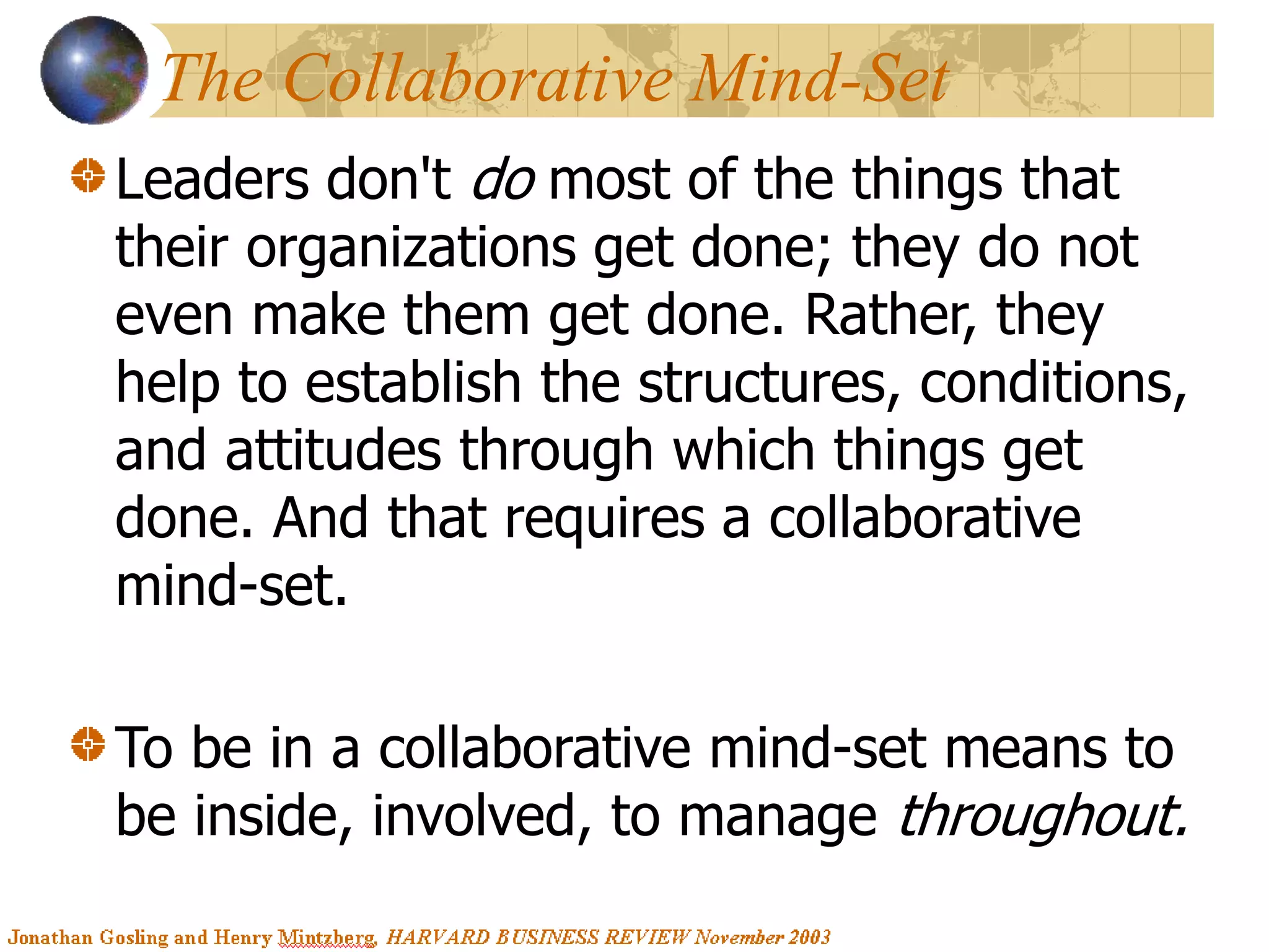 The Five Managerial Mindsets.ppt