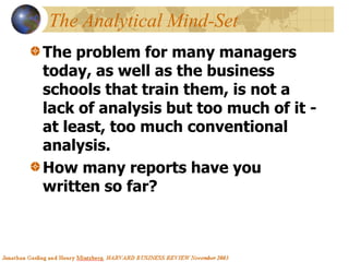 The Five Managerial Mindsets.ppt