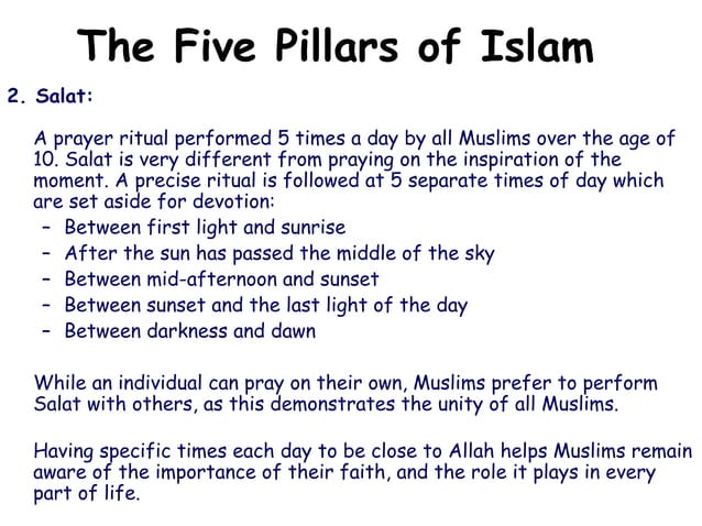 The five pillars of islam | PPT | Islam | Religion & Spirituality