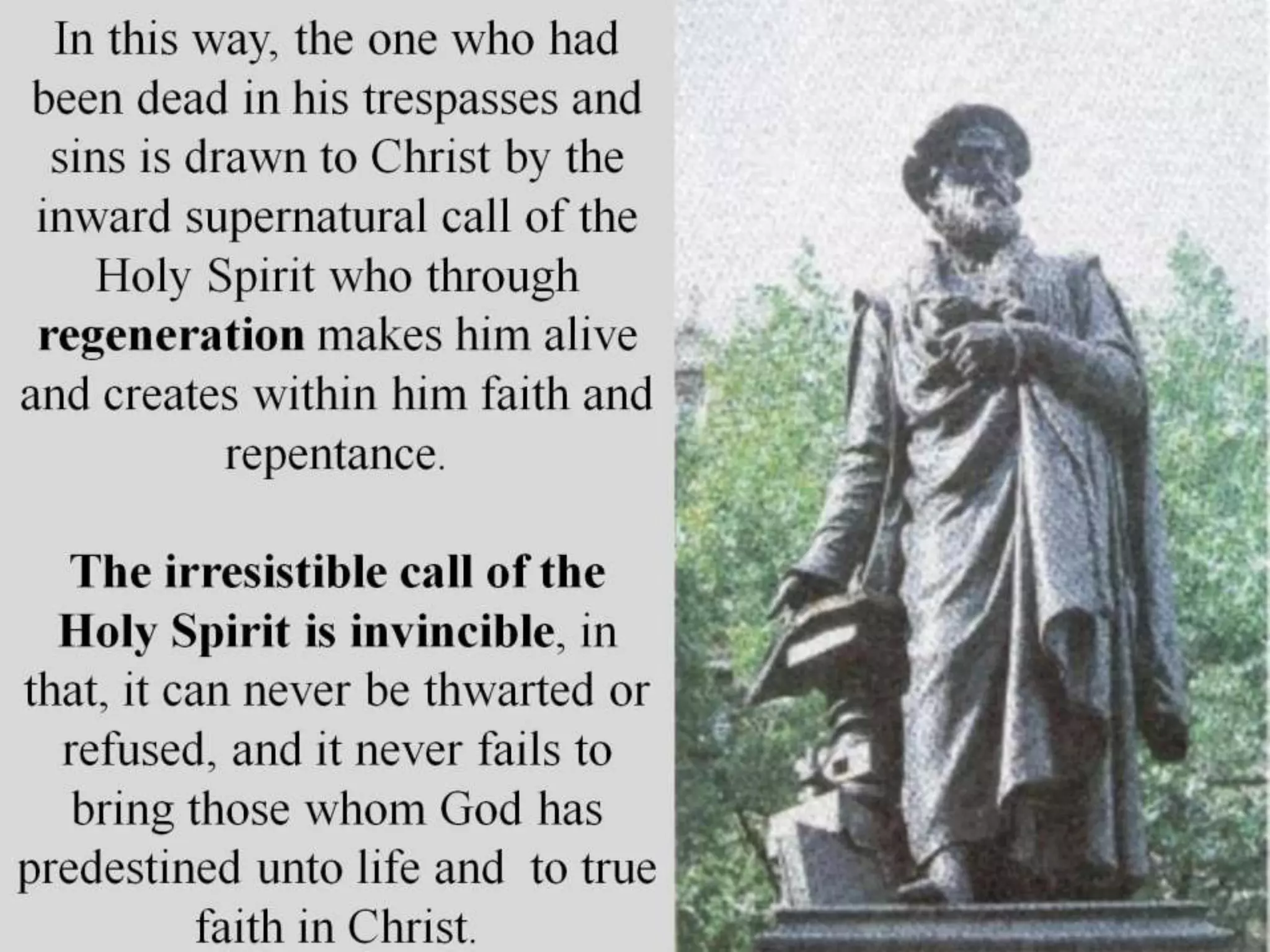 The Five Points of Calvinism in the Teachings of Christ | PDF