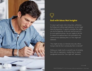 What Is Insight? The Five Principles of Effective Insight Definition | PDF