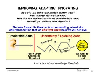 The Five Coaching Kata Questions | PDF